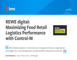 Control-M Workload Automation - a Partner of BMC Software