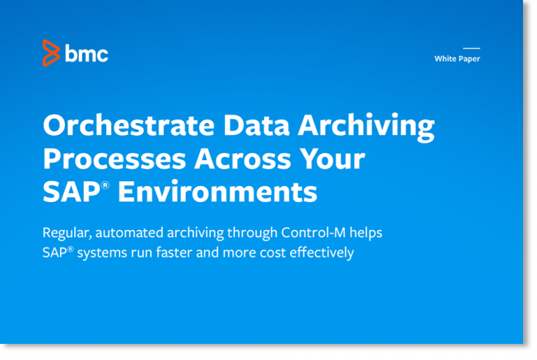 Orchestrate Data Archiving Processes Across Your SAP Environments - apsware